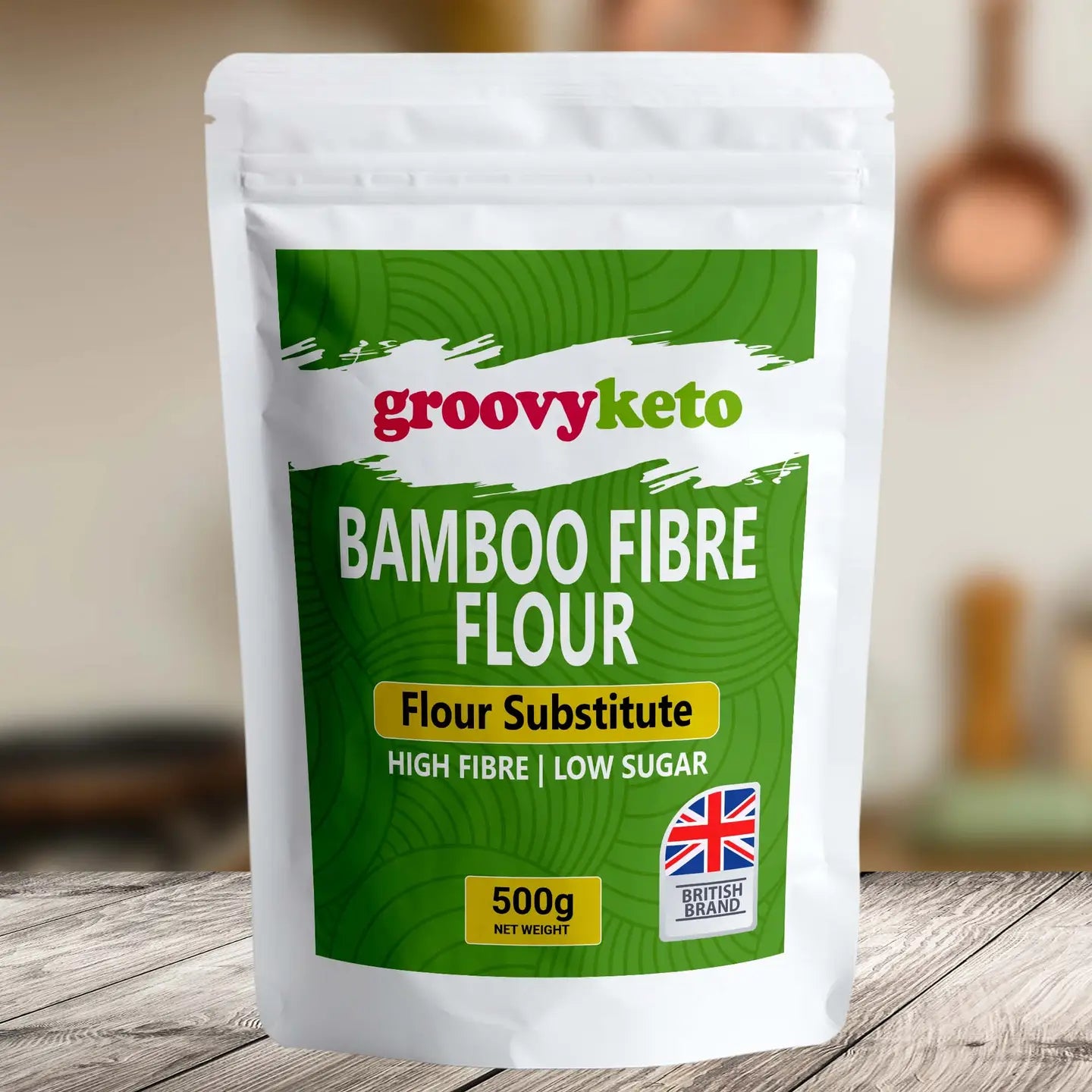 Groovy Keto Zero Carb Bamboo Fibre Flour 500g – The Keto Shop